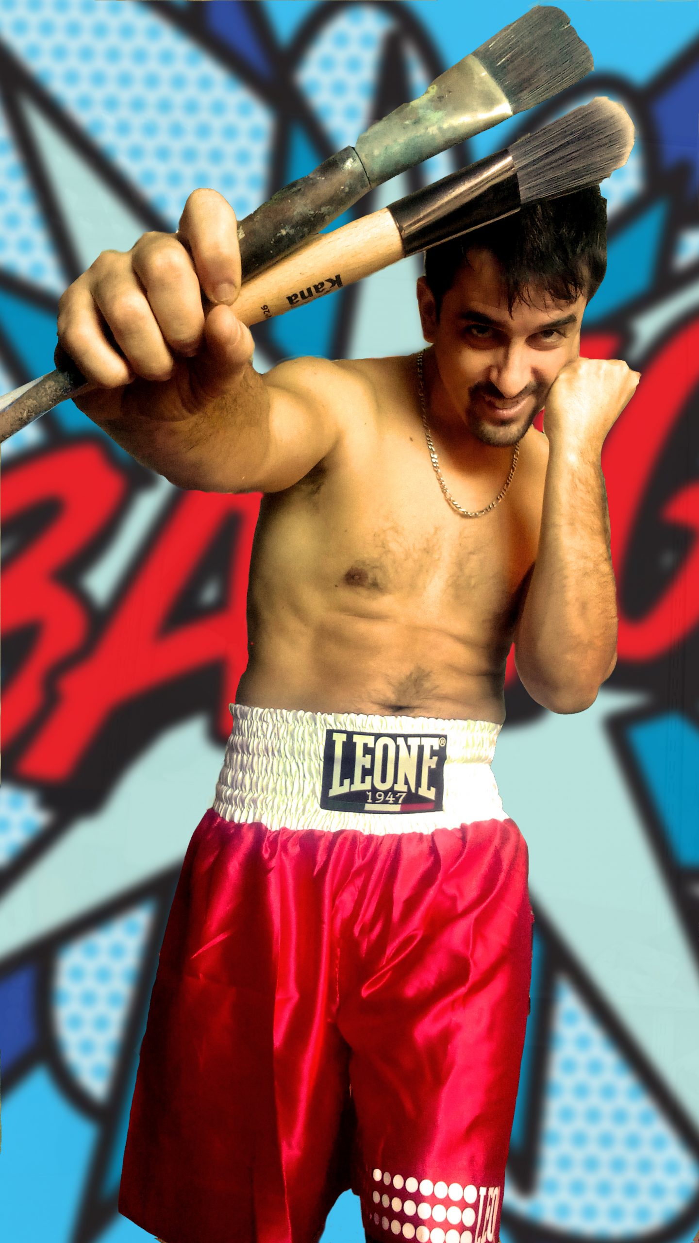 Apertura del nuevo estudio de pintura Caravaggio. Jonathan Crespán el ...